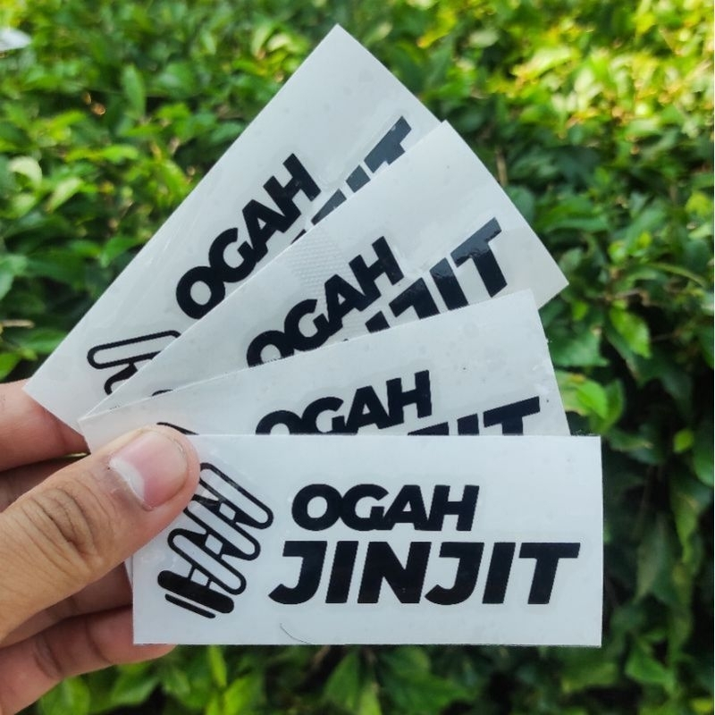 CAHAYA Cool Motorcycle Variation Stickers Don't Go to Tiptoe Cutting ...