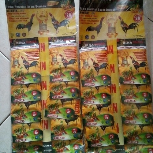 Rentengan OR 10 PACKAGES BIMA POWER SASANA NGAPAK JAMU HERBAL CHICKEN ...