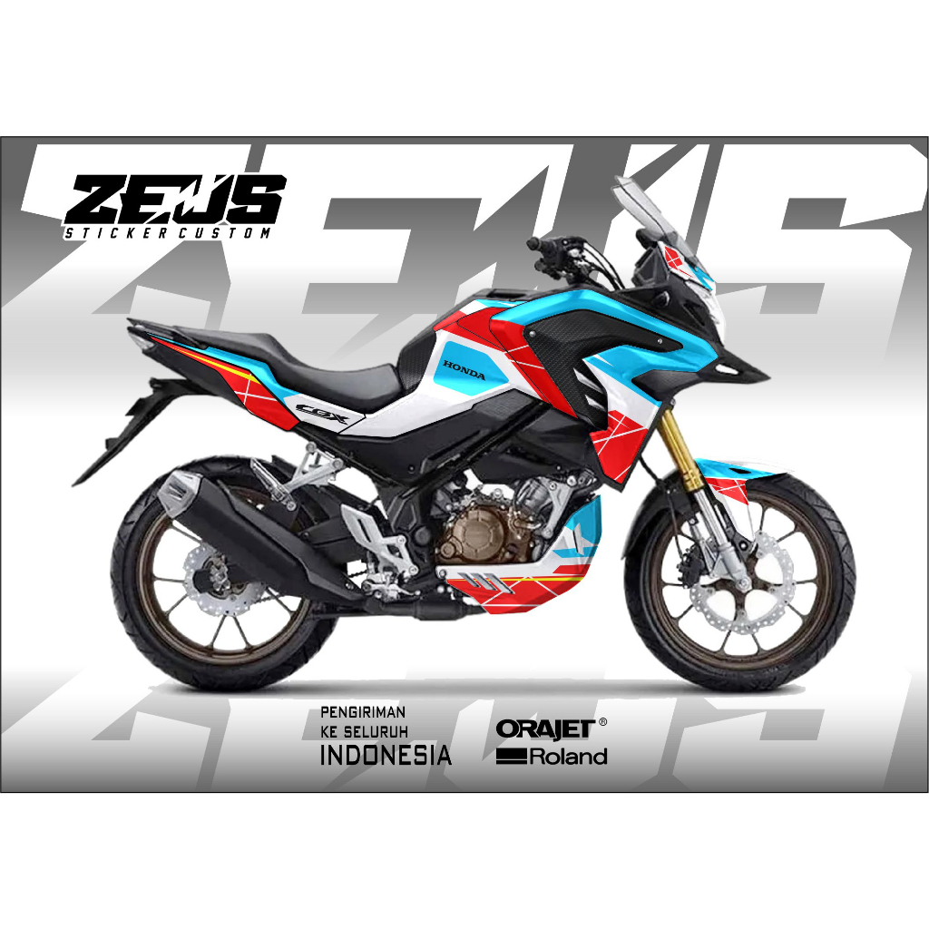 Decal Sticker - Sticker Dekal Honda Cb 150x Zs 38 | Shopee Philippines
