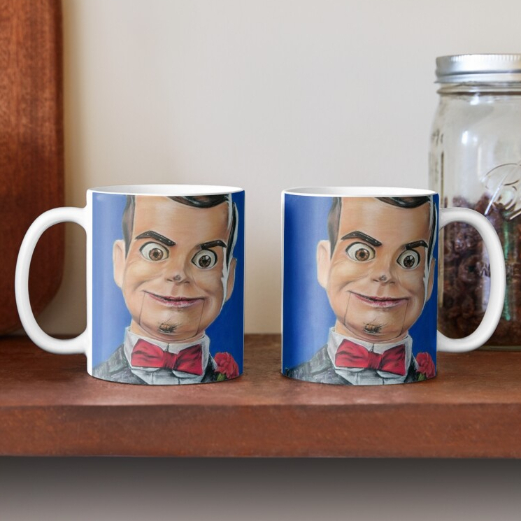 Spooky Goosebumps Ventriloquist Dummy Motif Mug | Shopee Philippines
