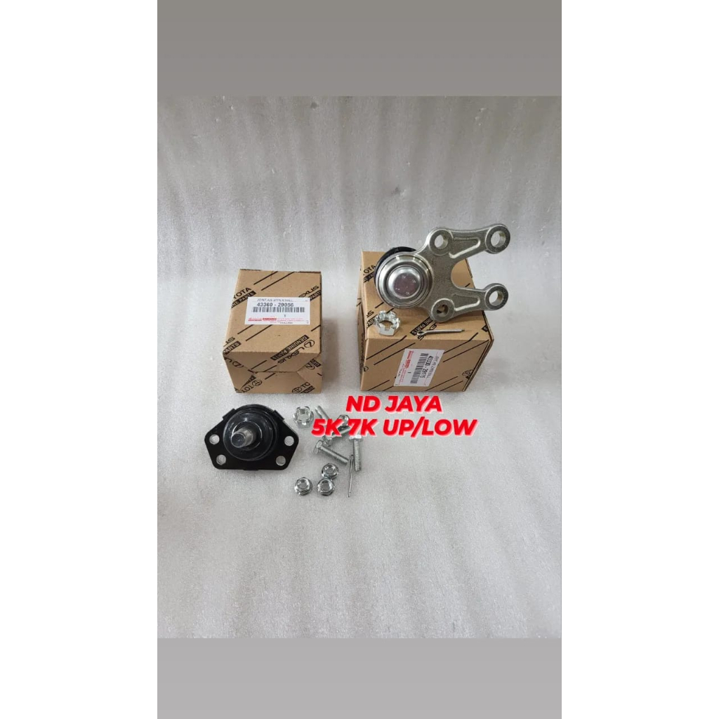 UPPER AND LOWER BALL JOINT KIJANG 5K 7K EFI 2PC SET | Shopee Philippines