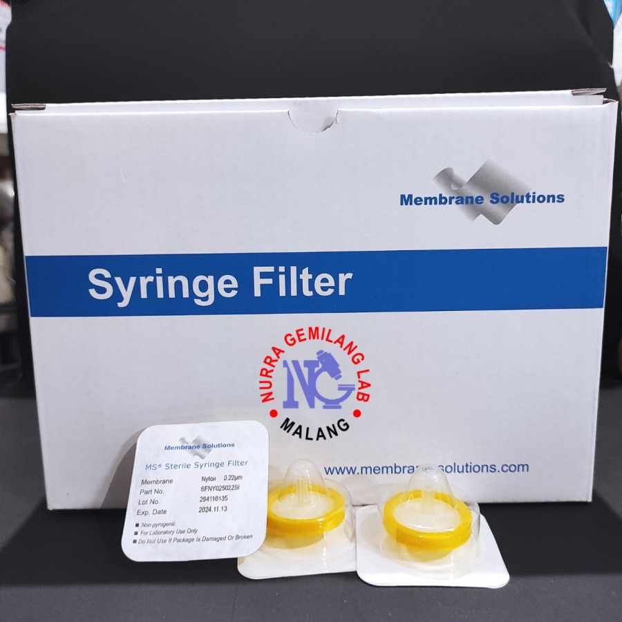 Syringe Filter 0.22 um and 0.45um ECER / millimicron Sterile Membrane ...