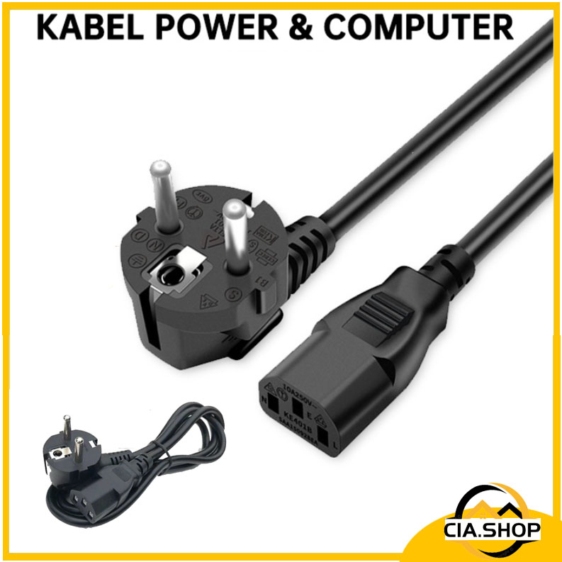 Electric cpu Power Cable/Printer/Laptop/Psu to monitor/Power monitor ...
