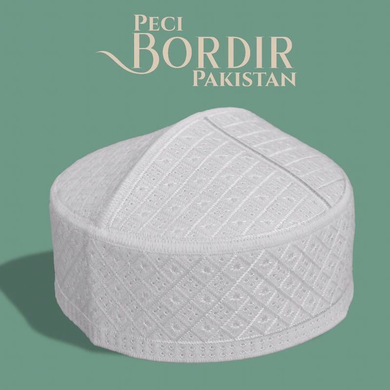 Original embroidered Pakistani skull cap with various latest motifs and ...