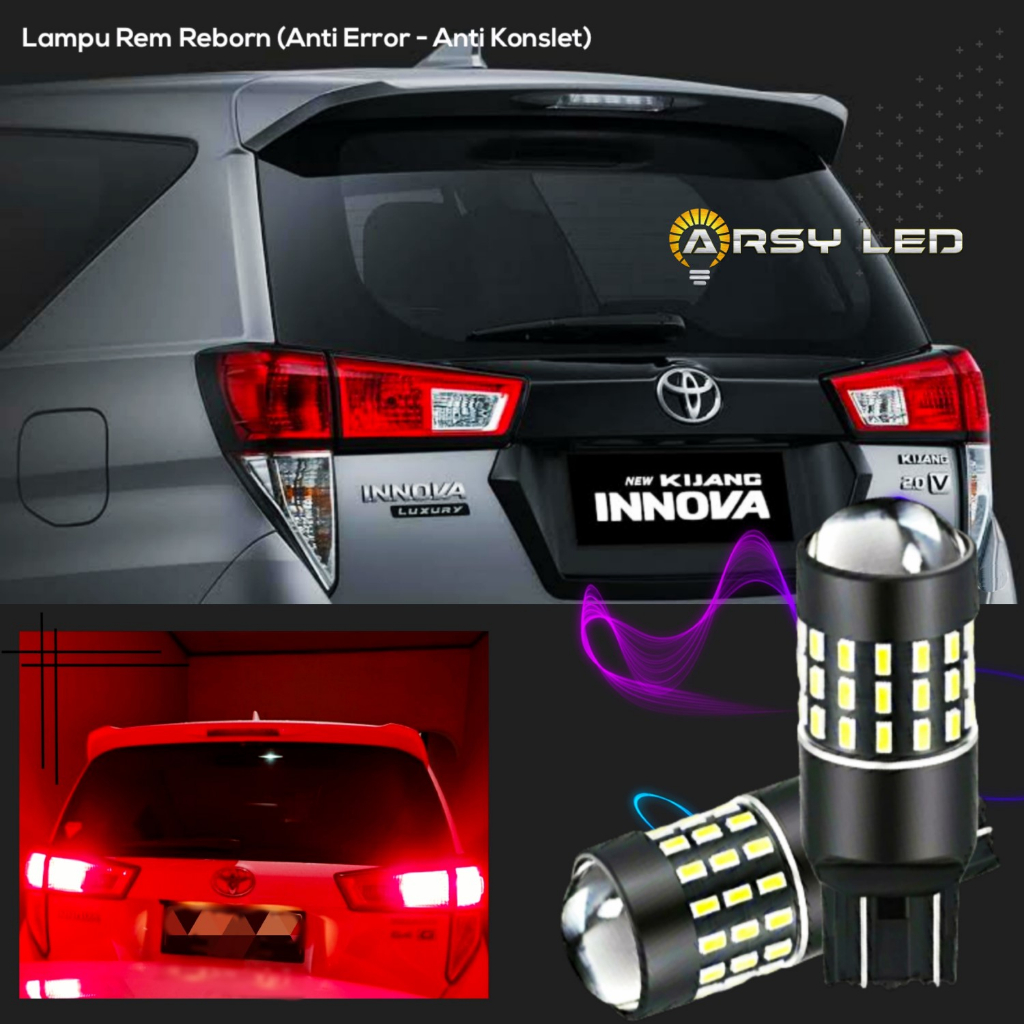 MATA ARSY LED Light BRAKE Innova Reborn - Freed T20 54 Eyes Turn Normal ...