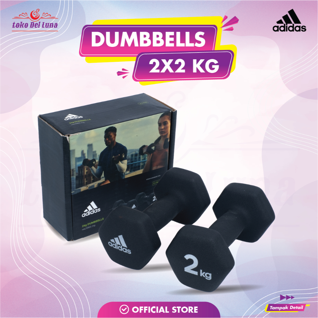 Adidas Dumbell 4Kg/Pair (2X2Kg) | Shopee Philippines