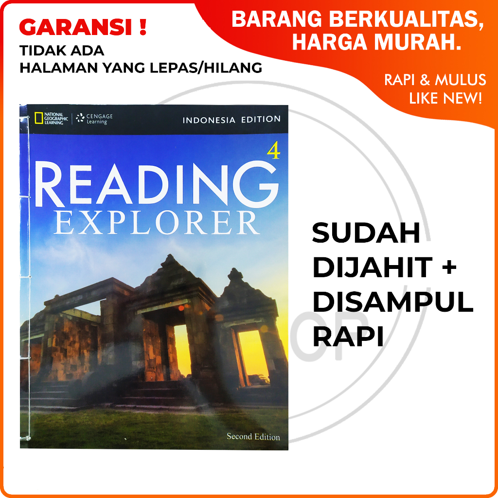 Book READING EXPLORER 4 SECOND EDITION / EDITION 2 / ENGLISH BOOK CLASS ...