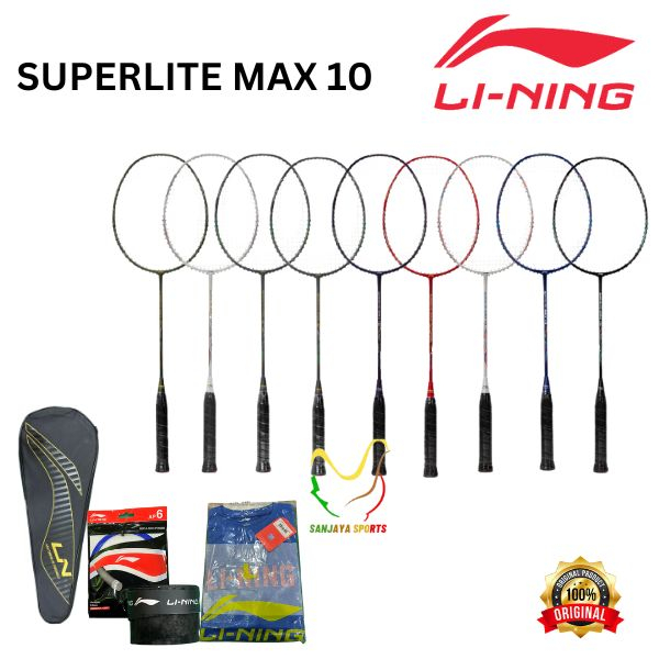 LINING SUPERLITE MAX 10 ORIGINAL BADMINTON RACKET | Shopee Philippines