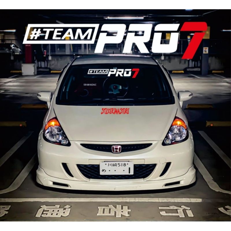 Sticker TEAM PRO7 Sticker CUTTING | Shopee Philippines