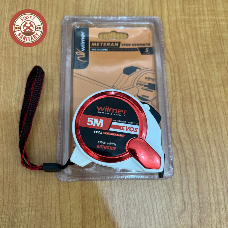 Wilmer Autostop Meter 5M Automatic Stop Meter/ Measure Tape Evos ...