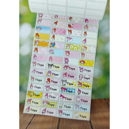 MY MELODY Waterproof Imported Name Label | Shopee Philippines