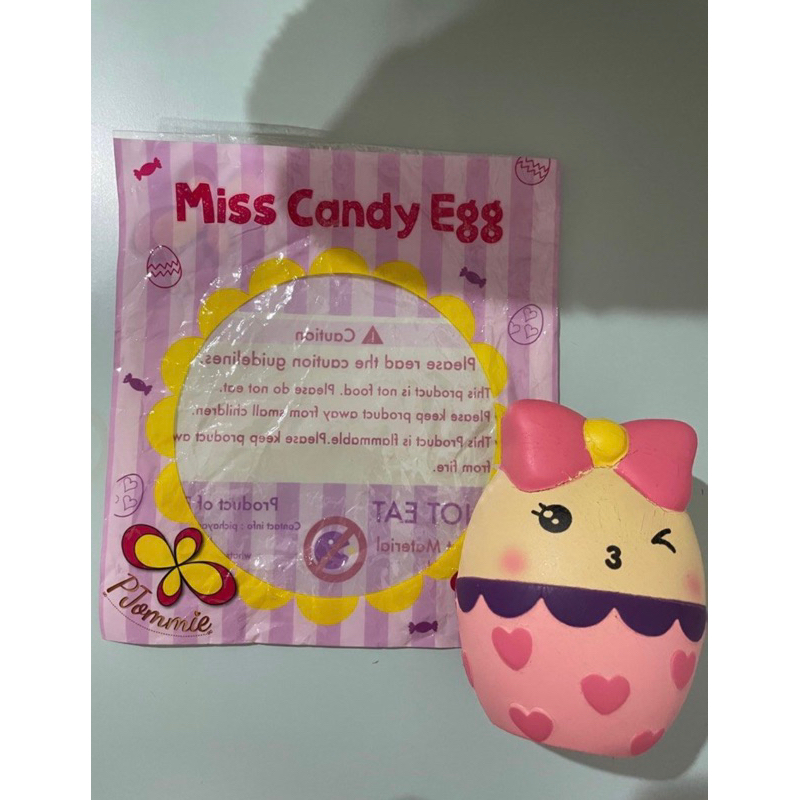 Squishy miss candy egg by pjommie | Shopee Philippines