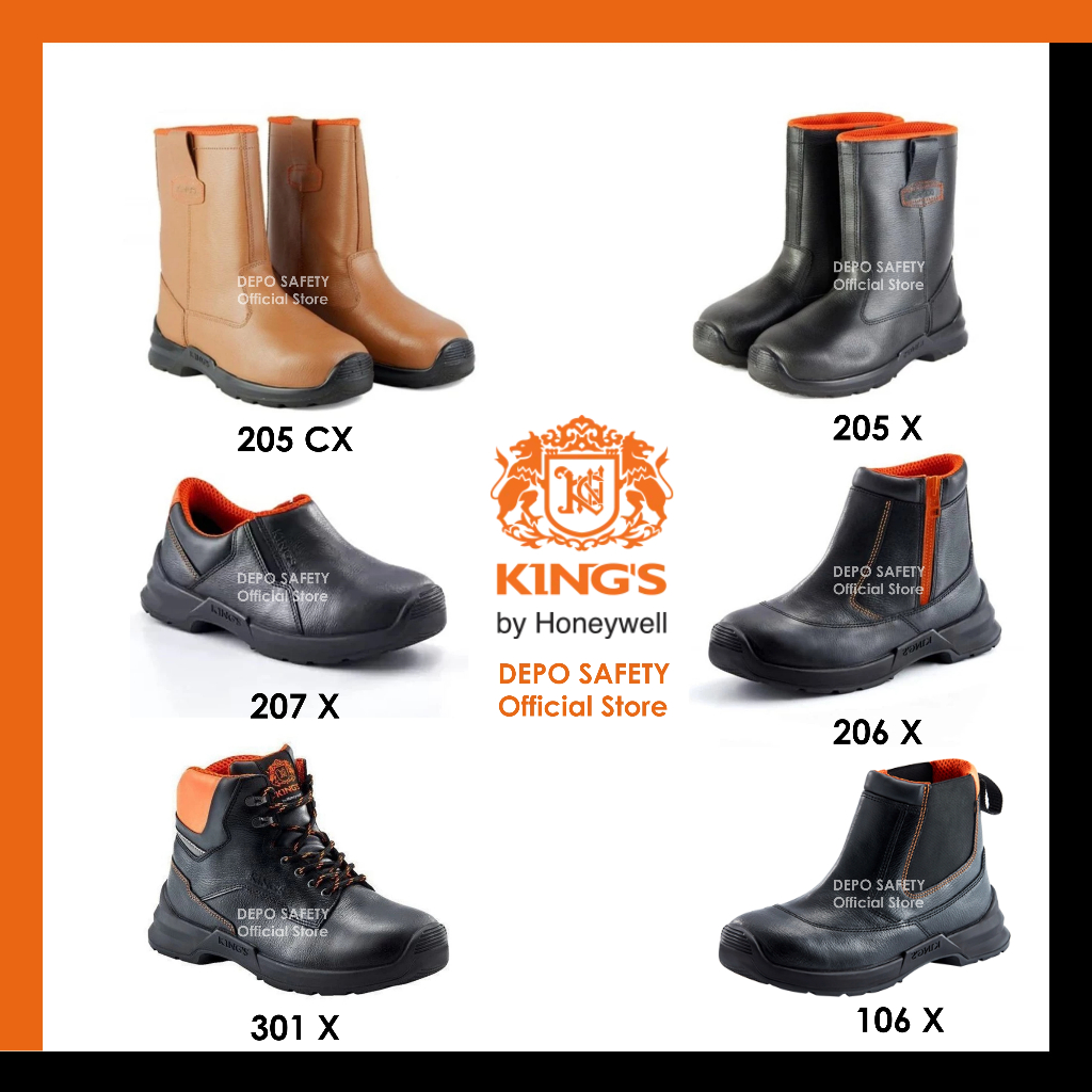 King's Safety Shoes KING'S KWD 205 CX 205 X 106 X 207 X 301 X Original ...