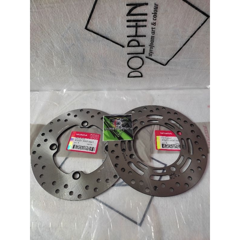 Honda PCX 150 155 OLD NEW CBS ABS Front Rear Disc Plate Code-K97 ...