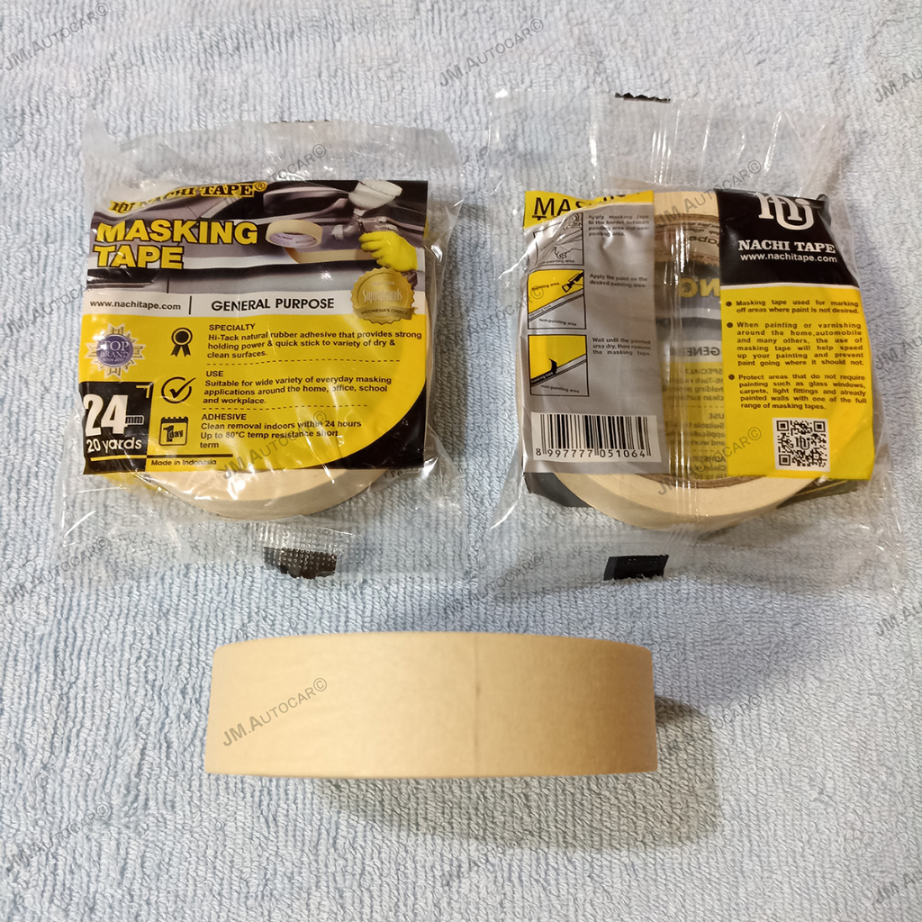 Duct Tape Insulation Tape Paper Nachi Tape 20 yards / 1" 24mm / 2" 48mm ...