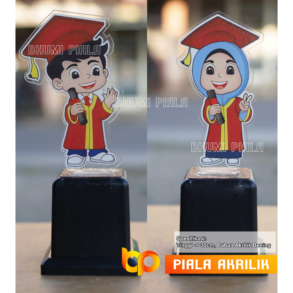 MERAH Graduation Cup (Red) Graduation cup, Graduation Cup, Graduation ...