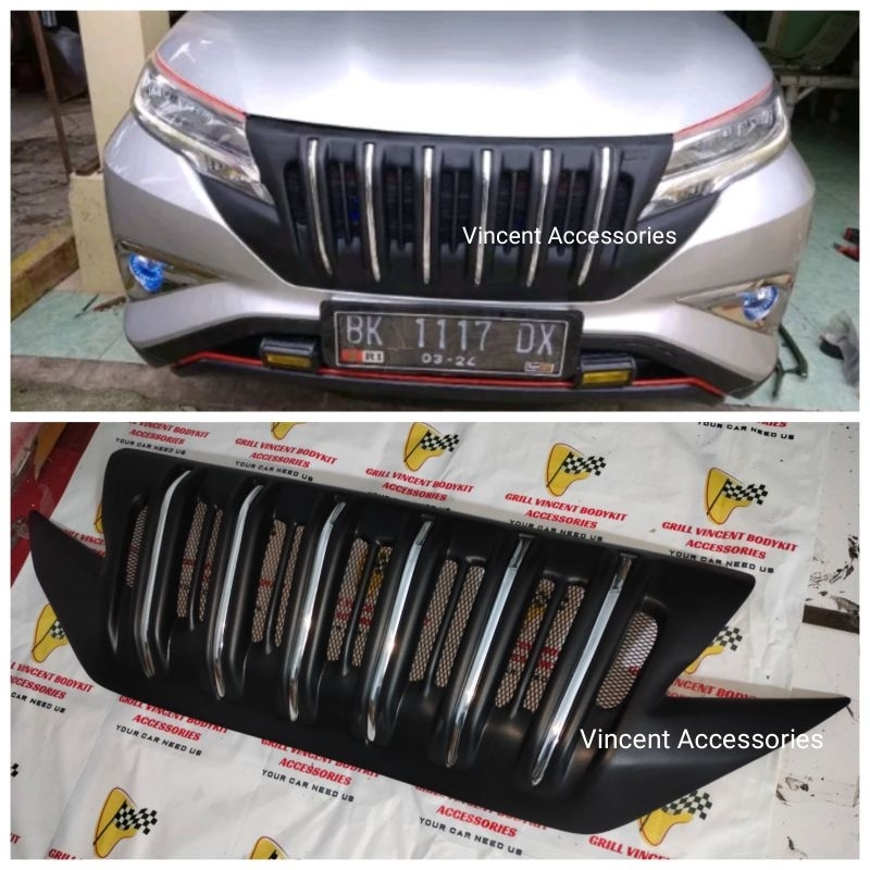 All new rush terios apollo car Front Grill 2018 - 2023 fiber (Front ...