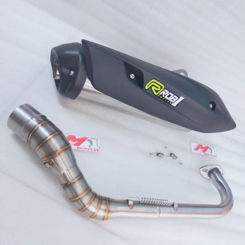 BASS ADEM Exhaust ROB1 Nmax Aerox Pcx Lexi Vario Beat Mio Adv | Shopee ...
