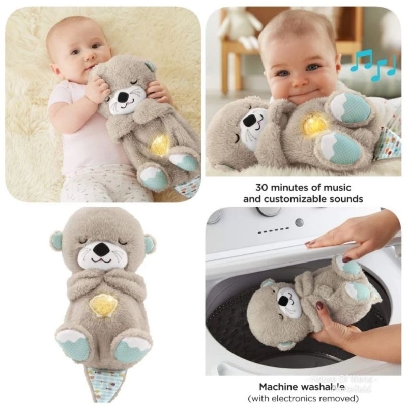Fisher Price Soothe N Snuggle Otter-Children's Music Doll Fisher Price ...
