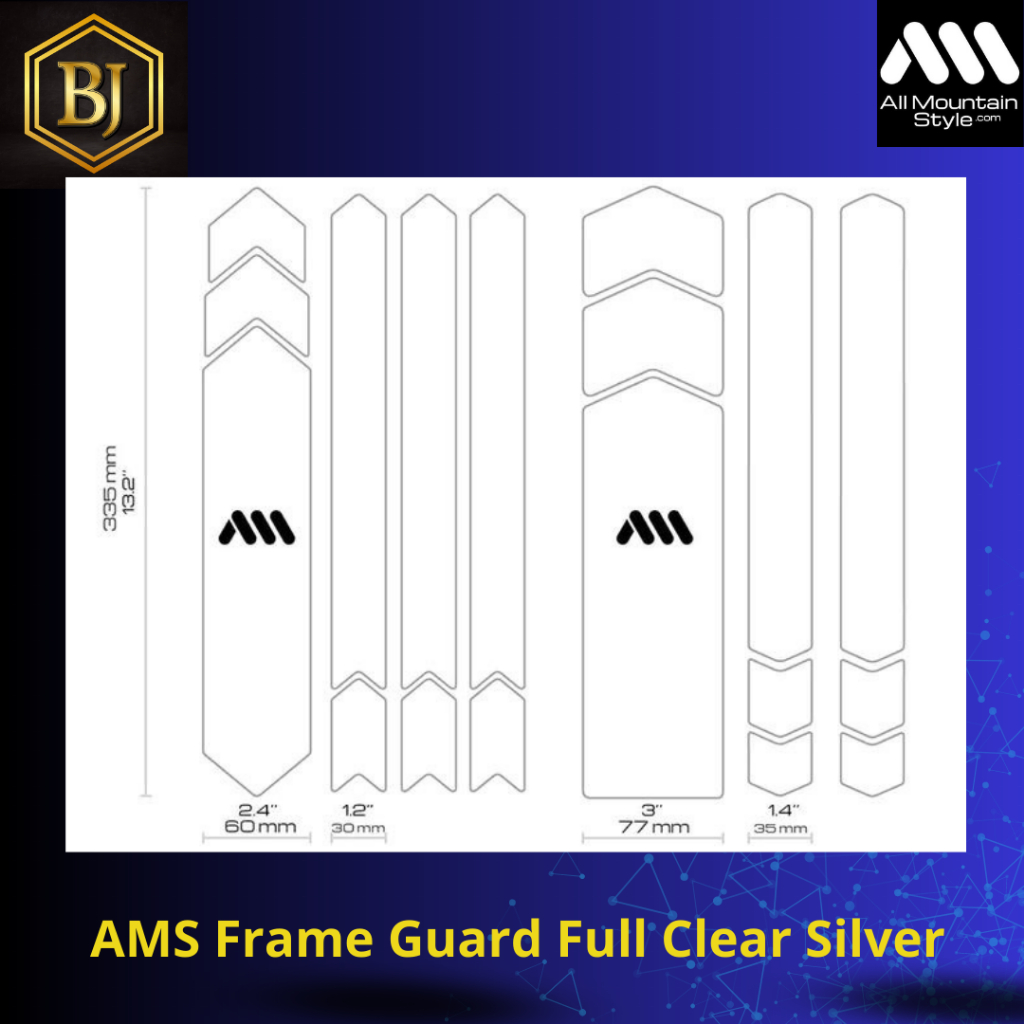 Ams Frame Guard Full Clear Silver. Code 10623 | Shopee Philippines