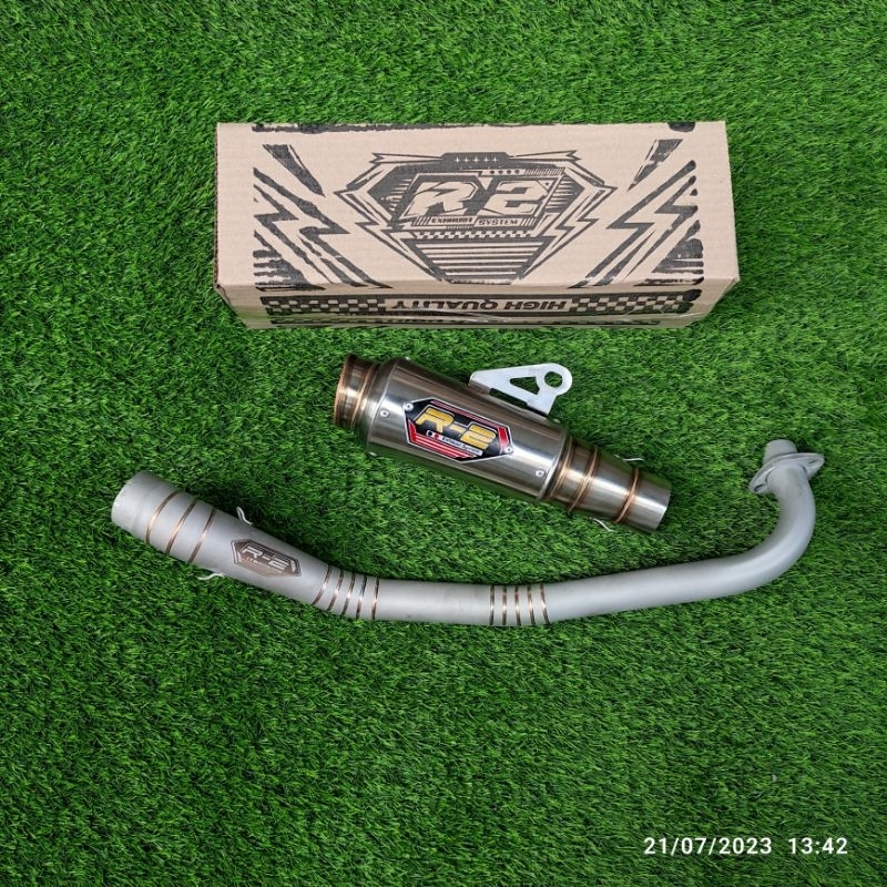Exhaust Competition race drag bike 130cc - 200cc jupiter robot jupiter ...