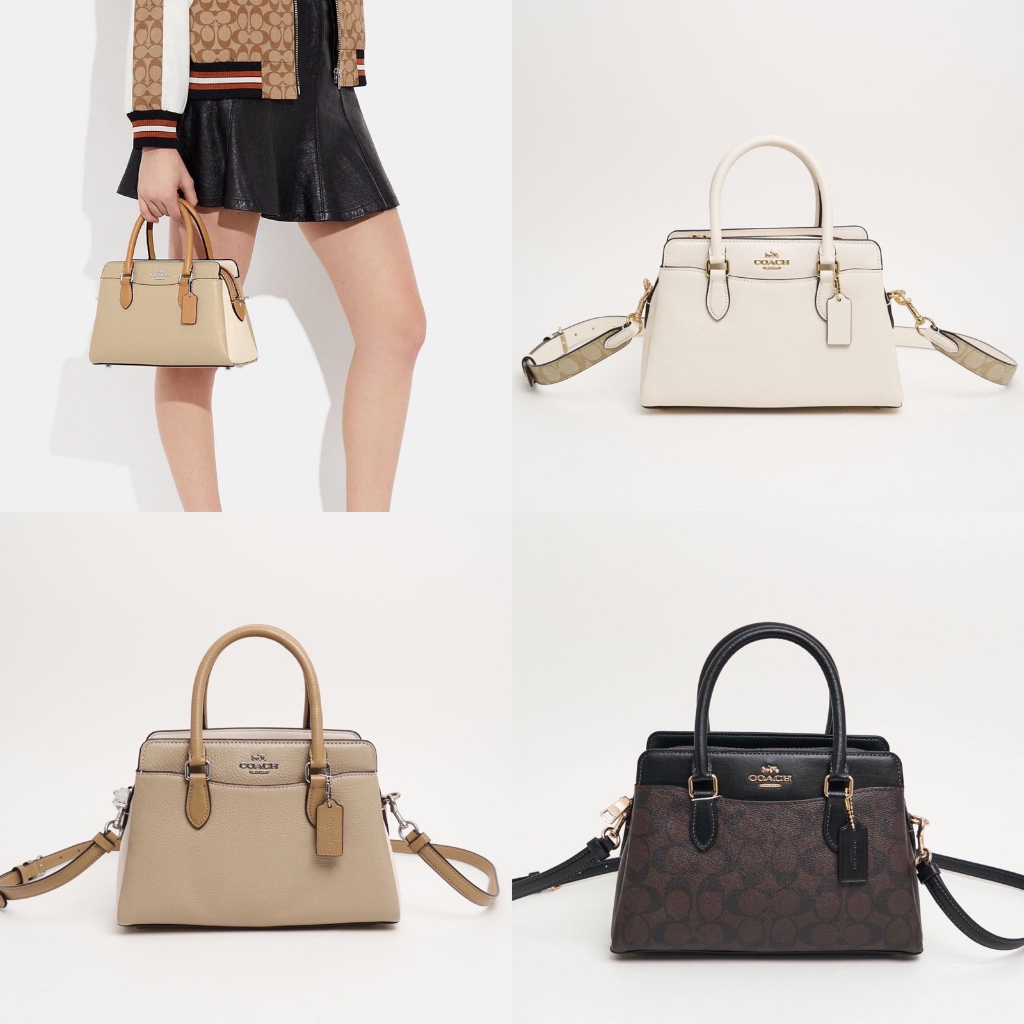 Coach MINI DARCIE CARRYALL LEATHER ORIGINAL | Shopee Philippines