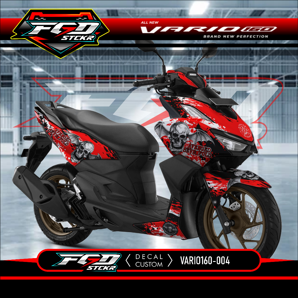 Decal Sticker Fullbody Honda All New Vario 160 - Variation List Motor ...