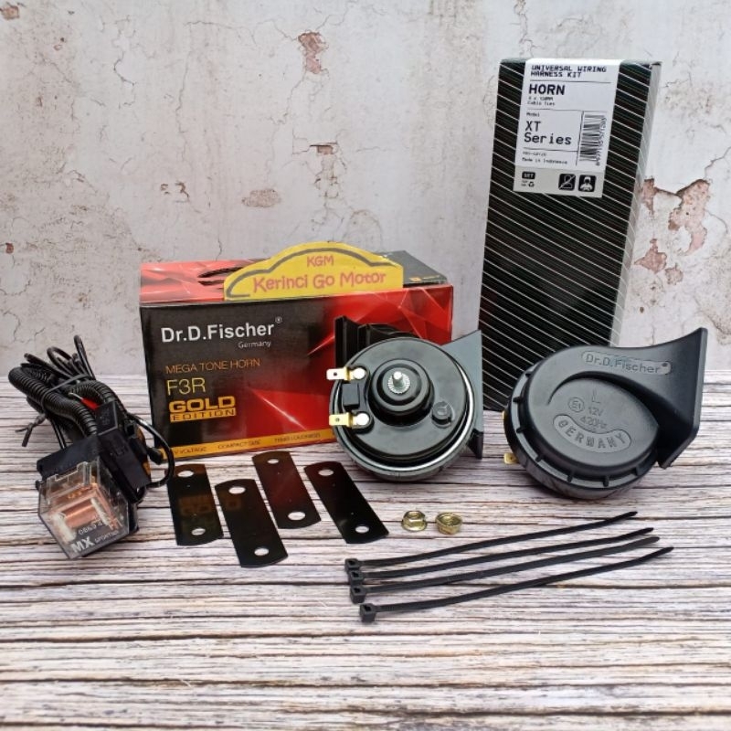 Dr Fisher Motorcycle Conch Horn A Pair Of Original FER Germany | Shopee ...