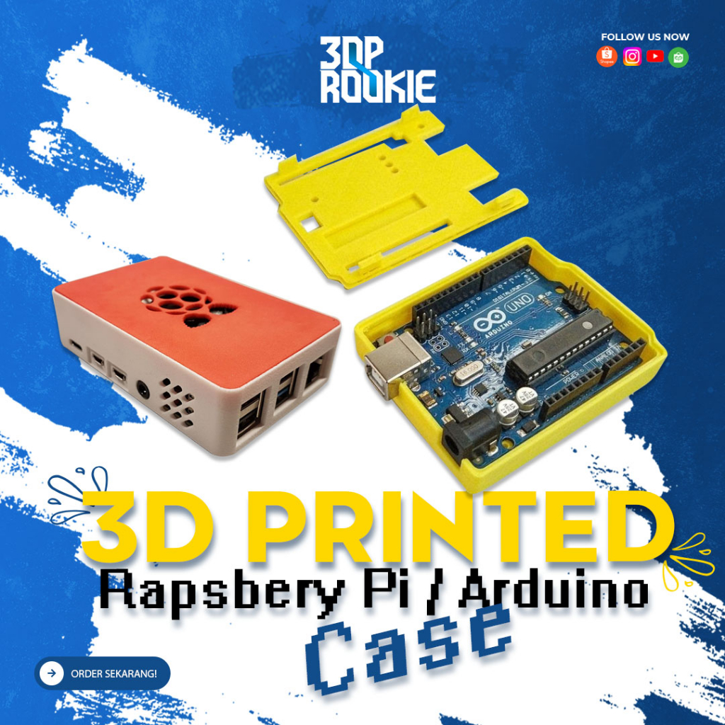 3d Printed Rapsberry Pi And Arduino Case Abspla Shopee Philippines 