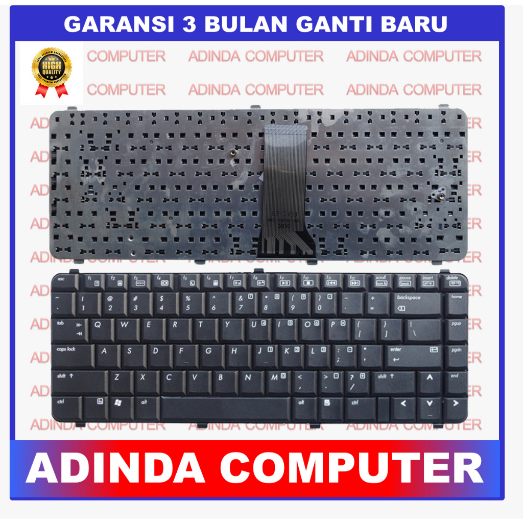 Hp Compaq Keyboard 510 CQ510 CQ511 CQ610 CQ615 6530s 6730s | Shopee ...
