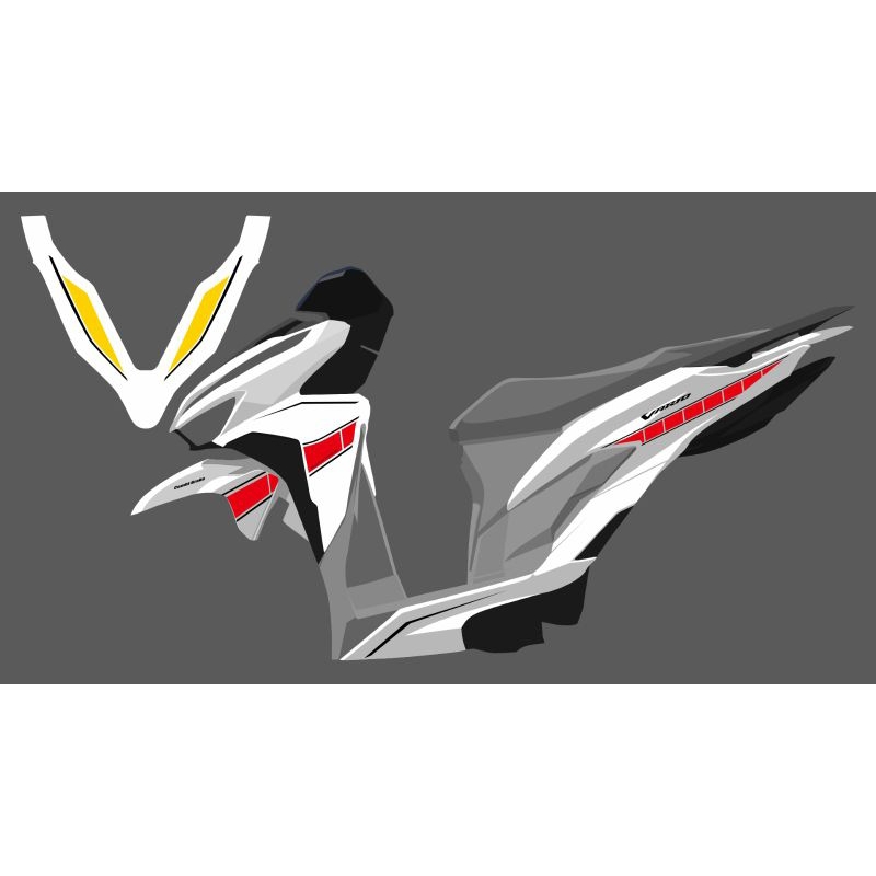 Transparent striping sticker all new Vario 2018-2022 ll transparent ...