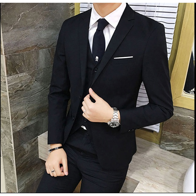 SLIMFIT MEN'S JAS MODERN FORMAL OFFICE BLAZER SET | Shopee Philippines