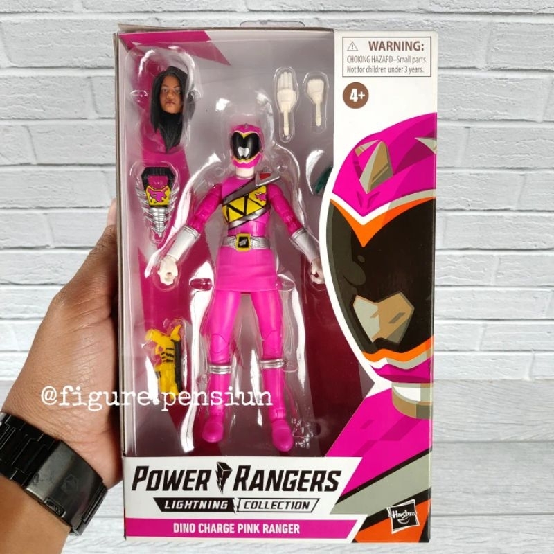 HASBRO POWER RANGERS LIGHTNING COLLECTION DINO CHARGE PINK RANGER SUPER ...