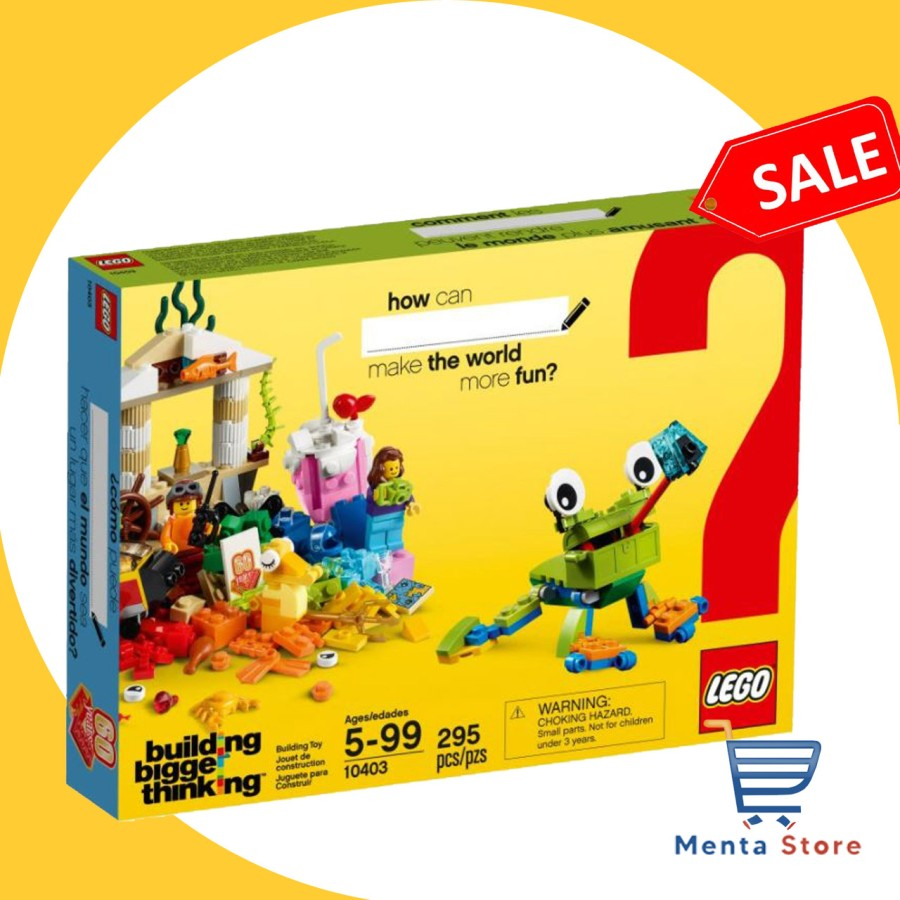 Lego Classic 10403 World Fun Box Set Bricks Children's Toy Original Box ...