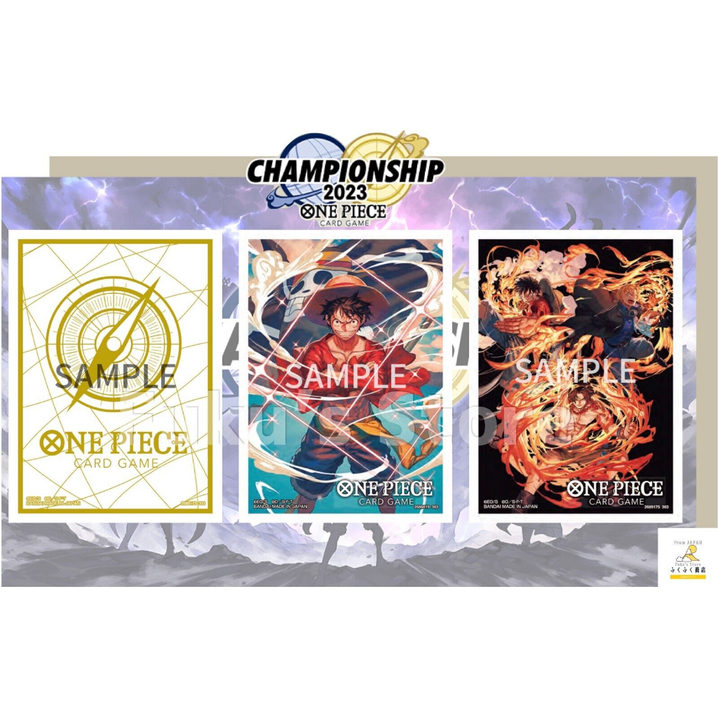 Bandai One Piece Card game Limited Card Sleeve 2023 Boa Hancok Gold ...