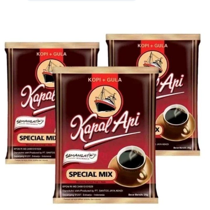 Kapal Api Coffee Special Renceng contains 10 | Shopee Philippines