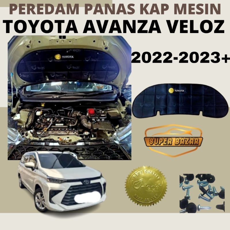 MESIN Toyota AVANZA VELOZ 2022-2023+ Car Engine Hood Heat Absorber ...