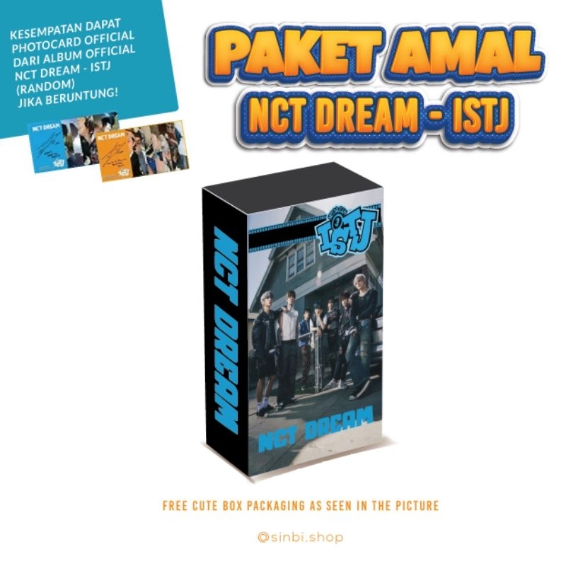 Nct DREAM ISTJ Charity Package | Shopee Philippines