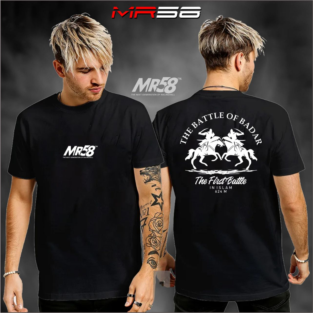 Distro T-Shirt White horse T-Shirt Combed Cutton T-Shirt dr striping_11 ...