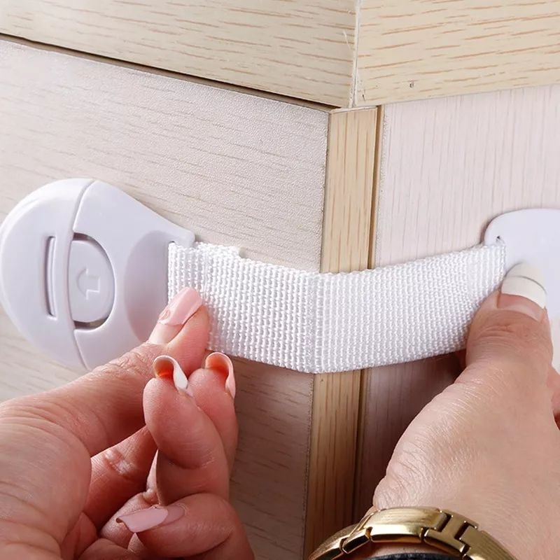 Refrigerator drawer door lock / drawer, cupboard, table safety lock ...