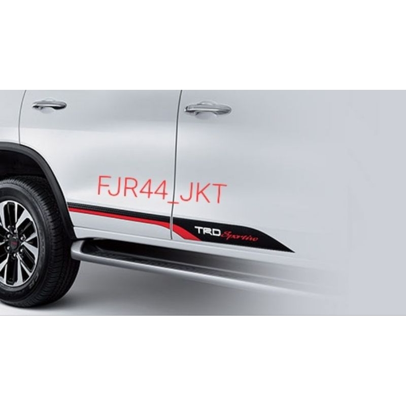 TRD Sportivo Fortuner 2019 stickers/ toyota Fortuner 2019 stickers/ TRD ...