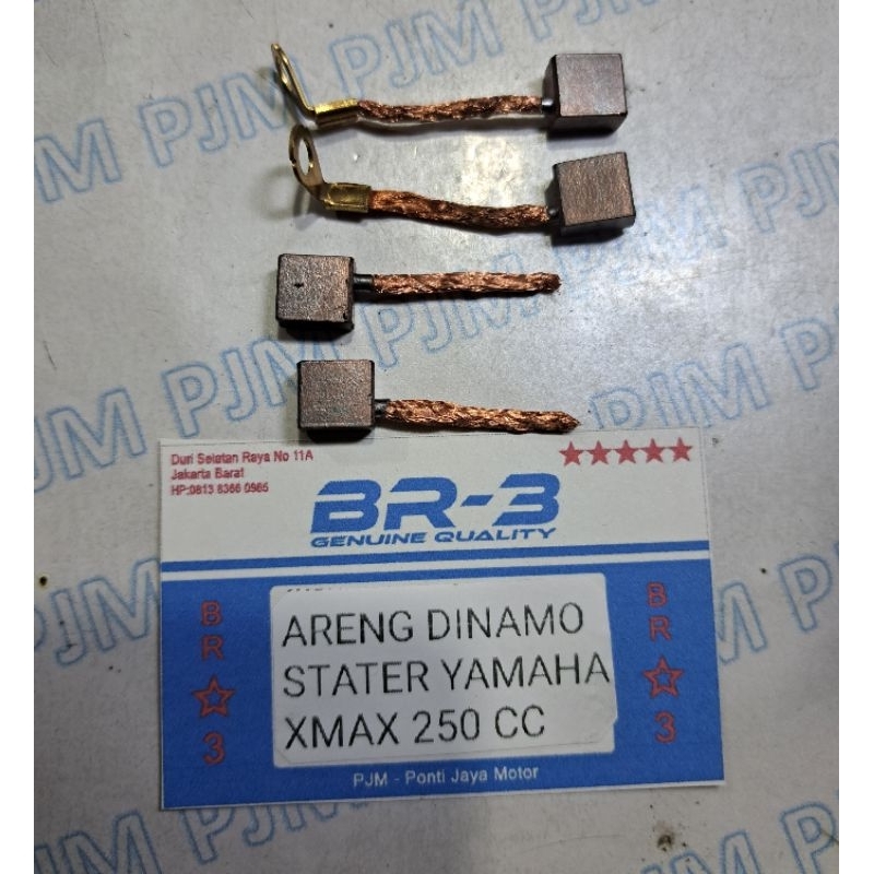 CHARCOAL ARENG STATER YAMAHA XMAX 250 -R25 - MT25 CARBON BRUSH STATER ...