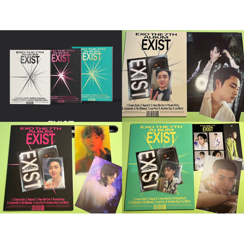 Unsealed The 7th Album EXO - [EXIST] (Photobook Ver.) | Shopee Philippines