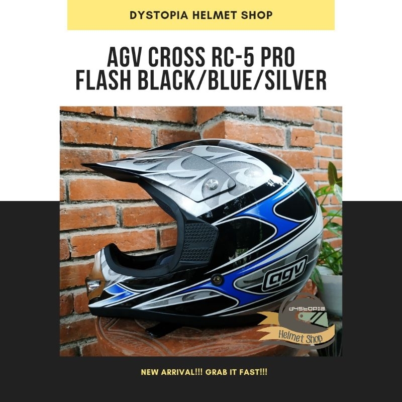 Agv Cross RC5 Pro Helmet Cross Children Helmet | Shopee Philippines
