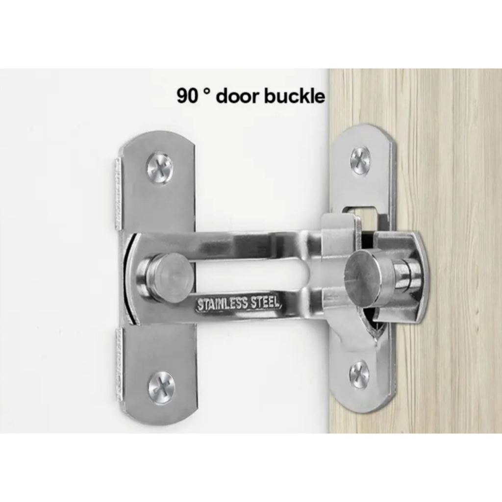 Soligen 90 Degree Sliding Door Lock Window Door Lock L SUS 304 Sliding ...