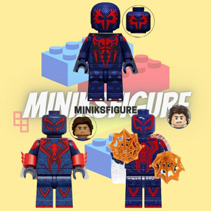 Spider-man Minifigure Children's Educational Stacking Block Toys 2099 ...