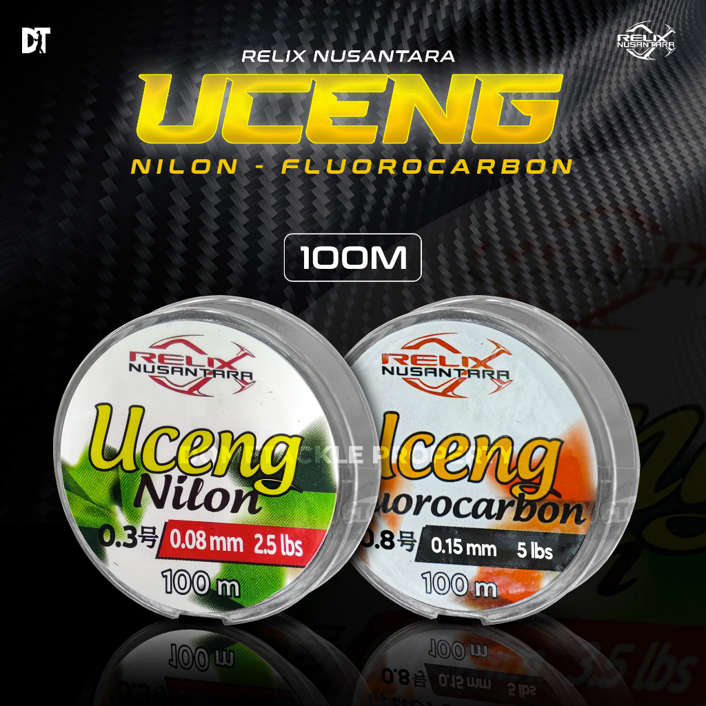 NYLON LINE FOR FLUOROCARBON RELIX NUSANTARA MICRO FISHING LINE MONO ...