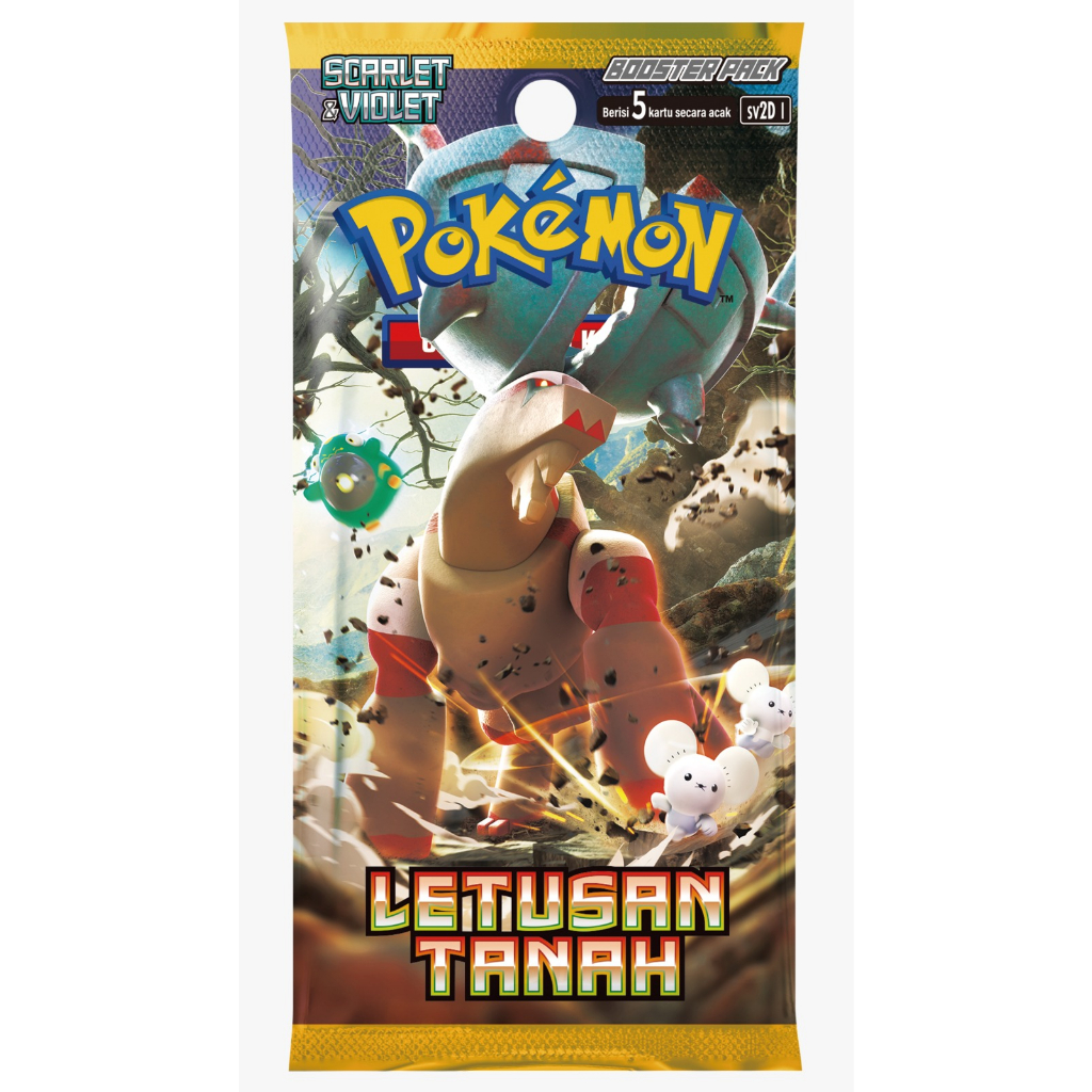 Gramedia Yogya - Pokemon Game Collection Card Booster Pack Soil ...
