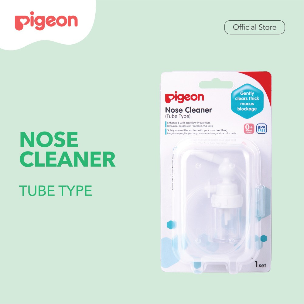 PIGEON Nose Cleaner - Tube Type | Baby Mucus Suction Tool | Baby Snot ...