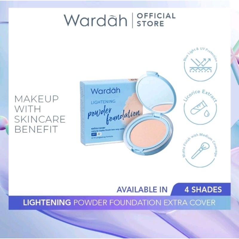 Wardah Lightening Powder Foundation Light Feel 12g | Shopee Philippines
